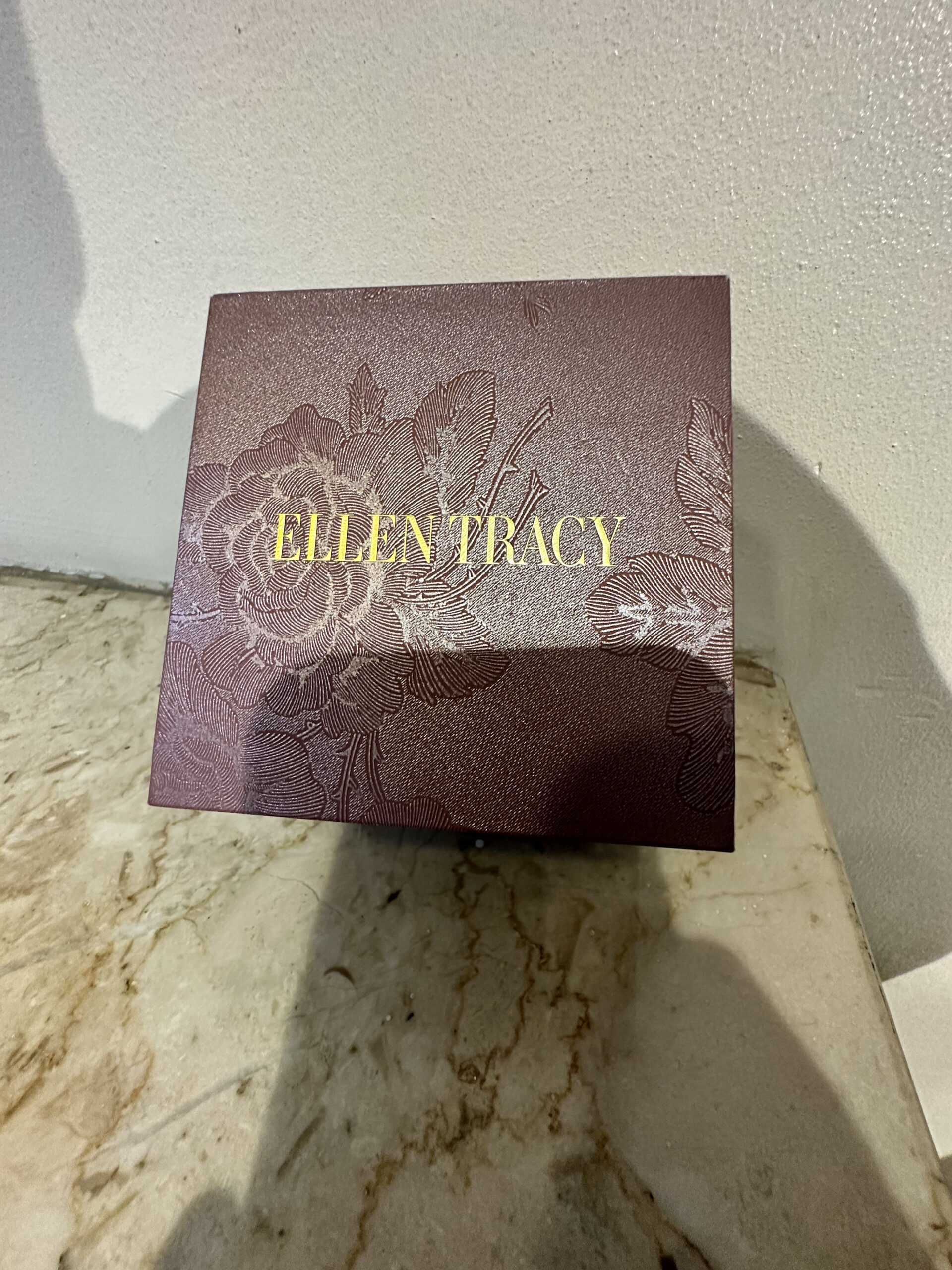 ELLEN TRACY SILVER WATCH AND CHAIN SET – Posh Apparels